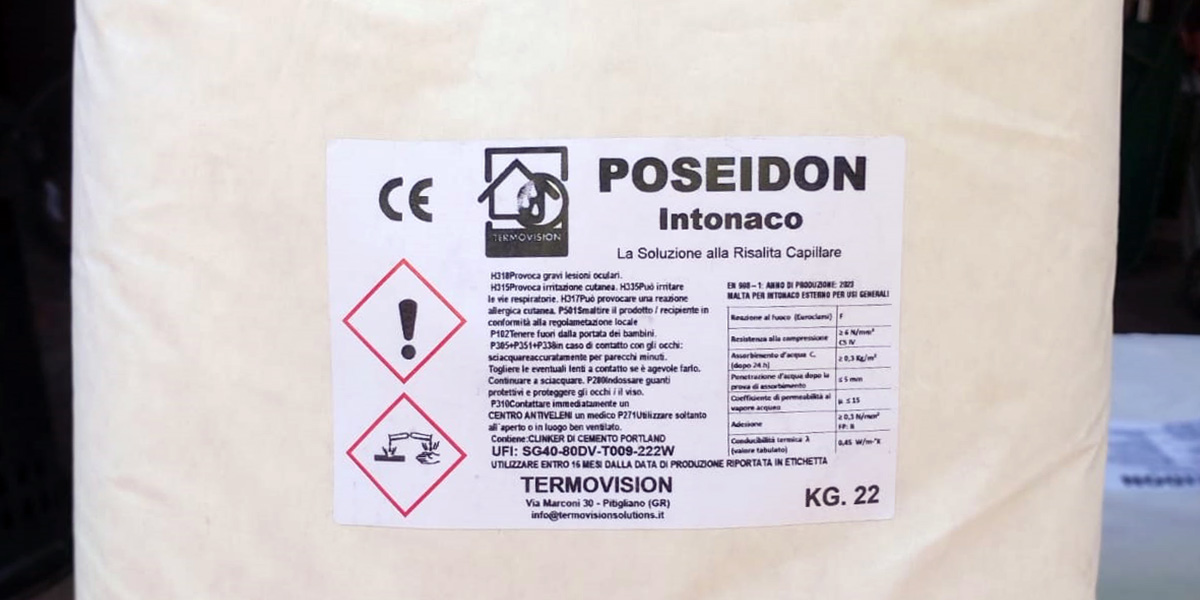 Intonaco Poseidon - Termovision oltre il visibile